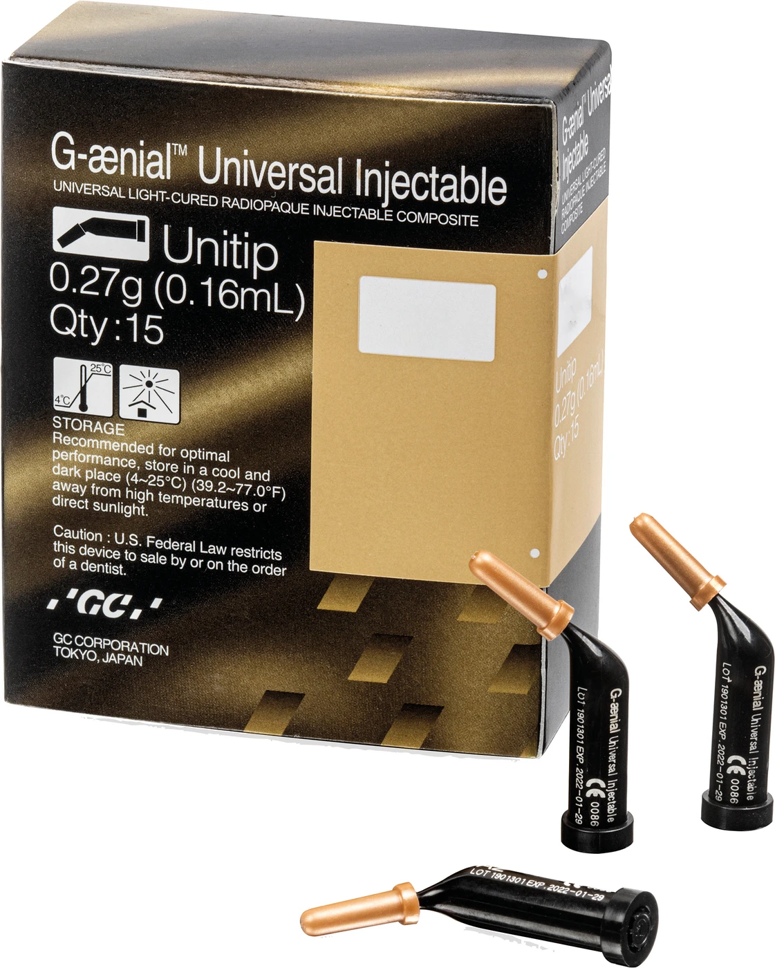 GC G-ænial® Universal Injectable Packung 15 x 0,16 ml Unitip A1 kaufen ...