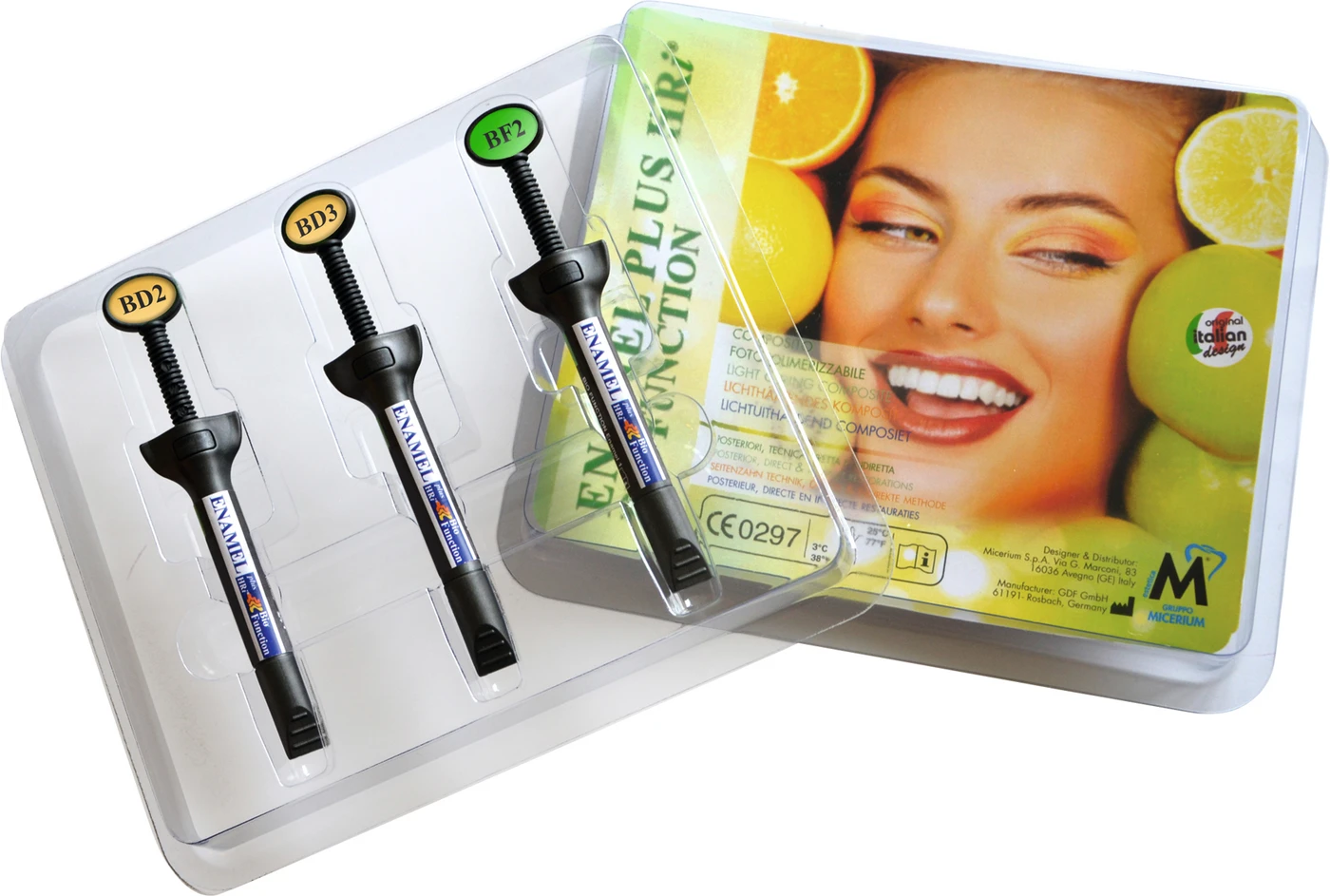ENAMEL plus HRi® Bio Function Mini Kit 3 x 2,5 g Spritze dentin (BD2 ...